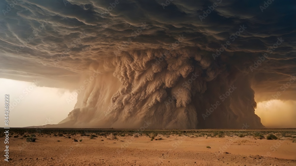 Terrifying sand tornadoes in sub-Saharan Africa Stock Photo | Adobe Stock