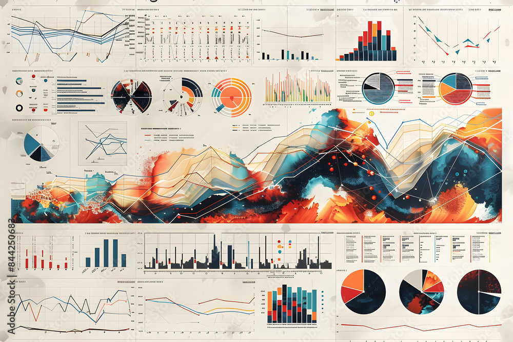 Informative Chart Displaying Data Trends with Clear Markers and ...