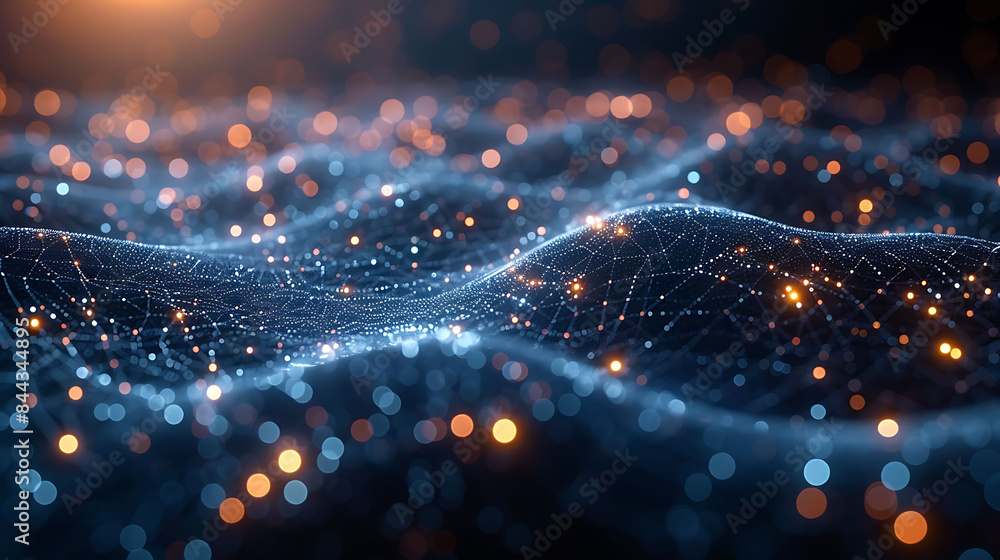 Blockchain Analytics Cybersecurity Era Subtle Luminosity RoughEdged 2D ...