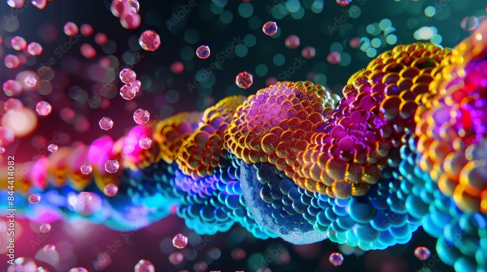 Fluorescentlylabeled lipids showing the formation of a lipid bilayer in ...