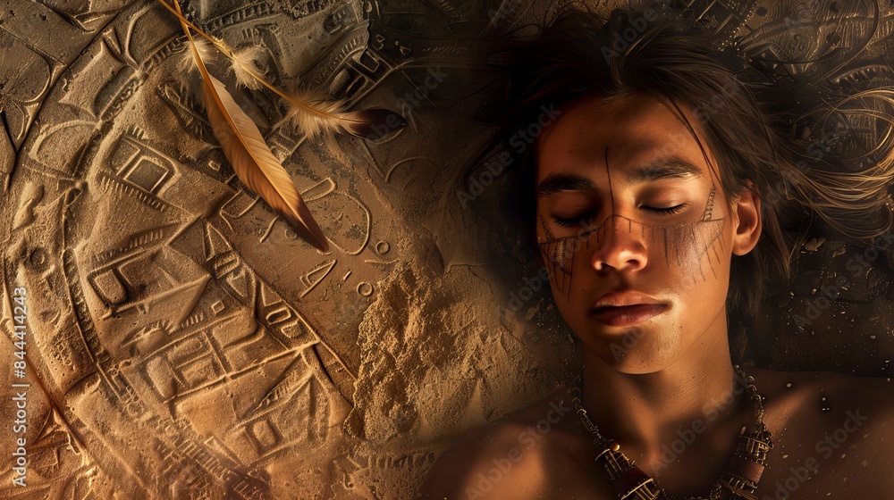 Vine Deloria Jr Indigenous philosophy depiction , a native masai ...