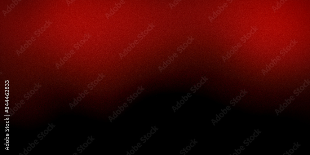 A dramatic gradient image transitioning from deep red to black ...