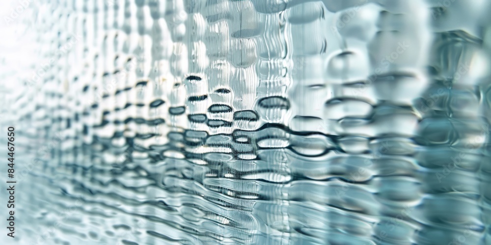 Corrugated waves glass texture, frontal view Patterned glass texture ...