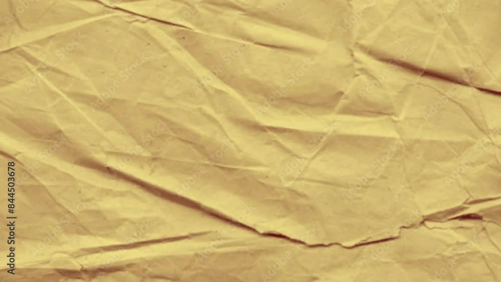 Stop motion of brown texture paper background. Crumpled Dirty Brown ...