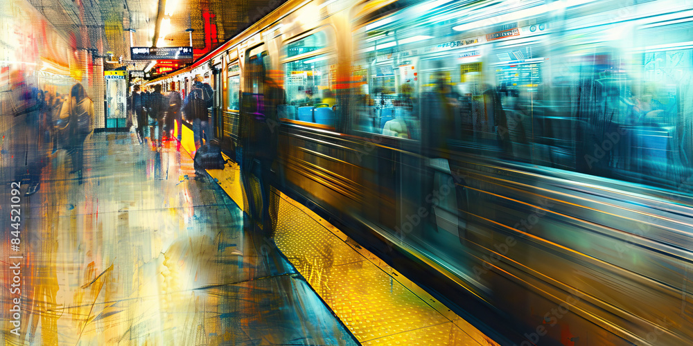 Subway Synchrony: Choreography of Commuters and Trains in Subway ...
