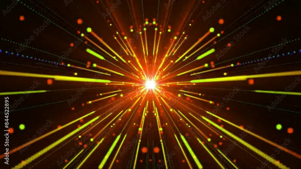 Golden rays magnify explosion in camera abstract wallpaper luxury award ...