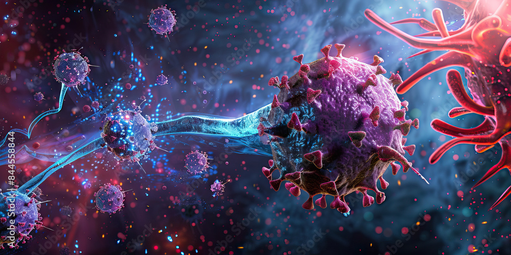 Viral Entry into Cells: An illustration showing how the novel virus ...