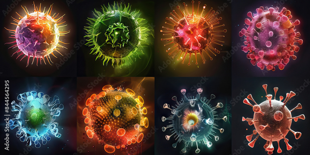 Virus Variants Evolution: A timeline showing the evolution of different ...