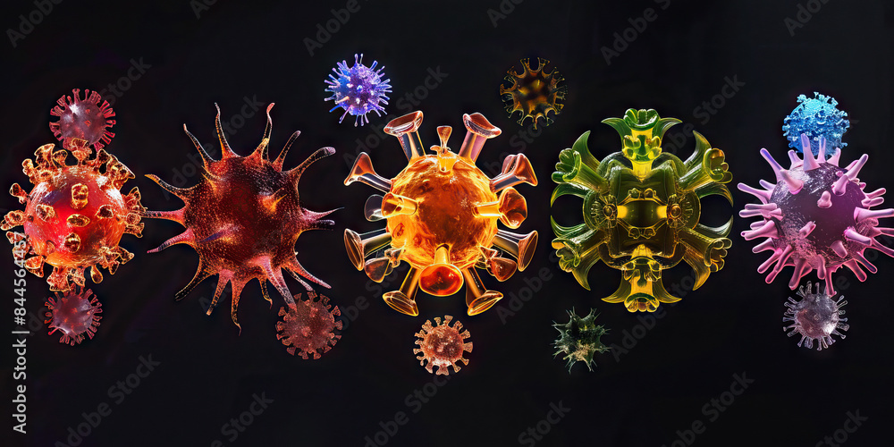 Virus Variants Evolution: A timeline showing the evolution of different ... Virus Variants Evolution: A timeline showing the evolution of different ...