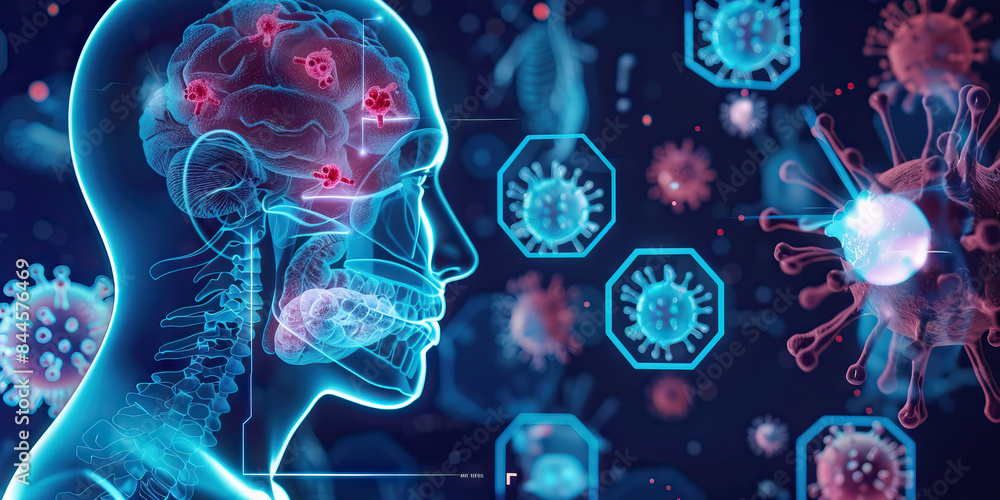 Symptoms and Treatment: A visual representation of the symptoms and ...