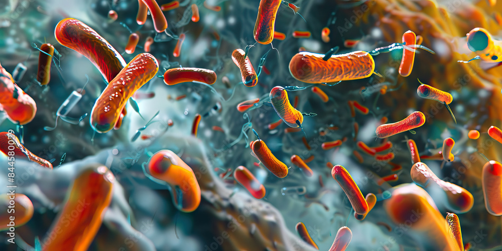 Antibiotic Resistance: A depiction of antibiotic-resistant bacteria ...