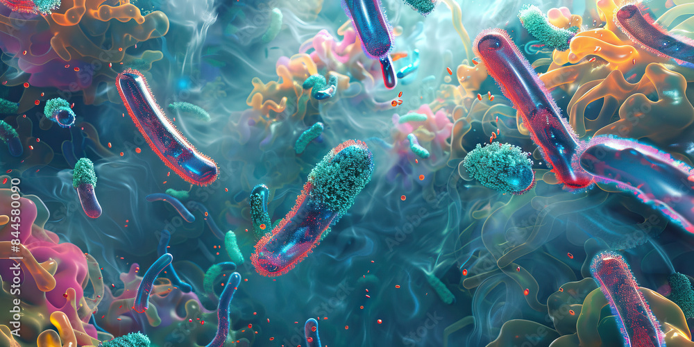 Antibiotic Resistance: A depiction of antibiotic-resistant bacteria ...