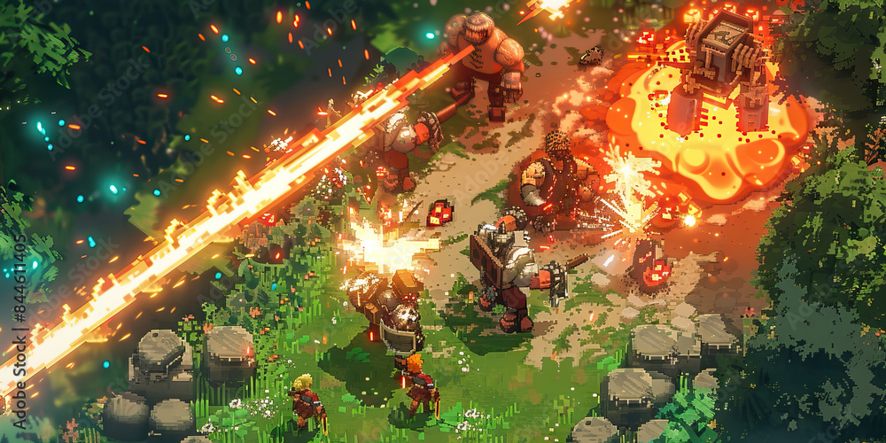 Pixelated Battles: The Charm and Challenge of Legacy Combat - An image ...