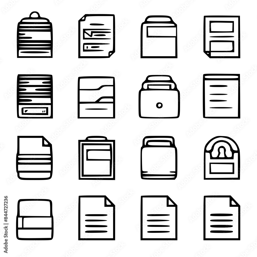 Document Icon Business Icon Symbol Icon Archive Icon Contract Icon File Icon Office Icon