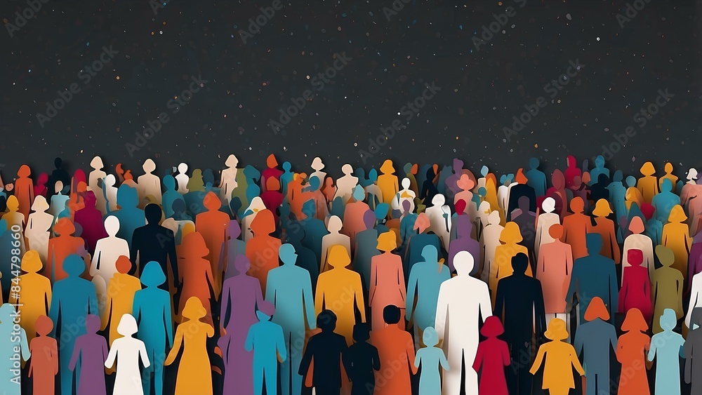 Global Population: People from different cultures, backgrounds, and ...