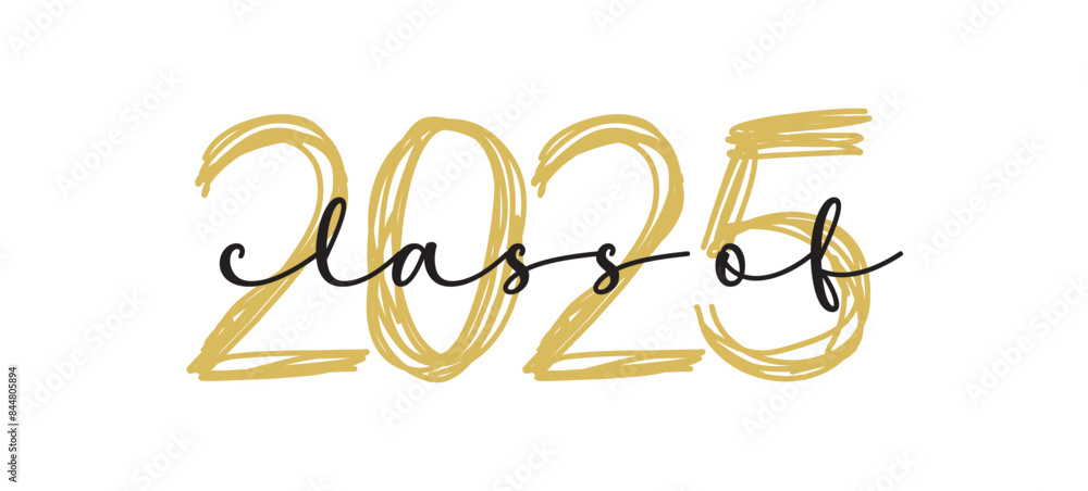 Class of 2025 Graduation typography Graduation Quote on white ...