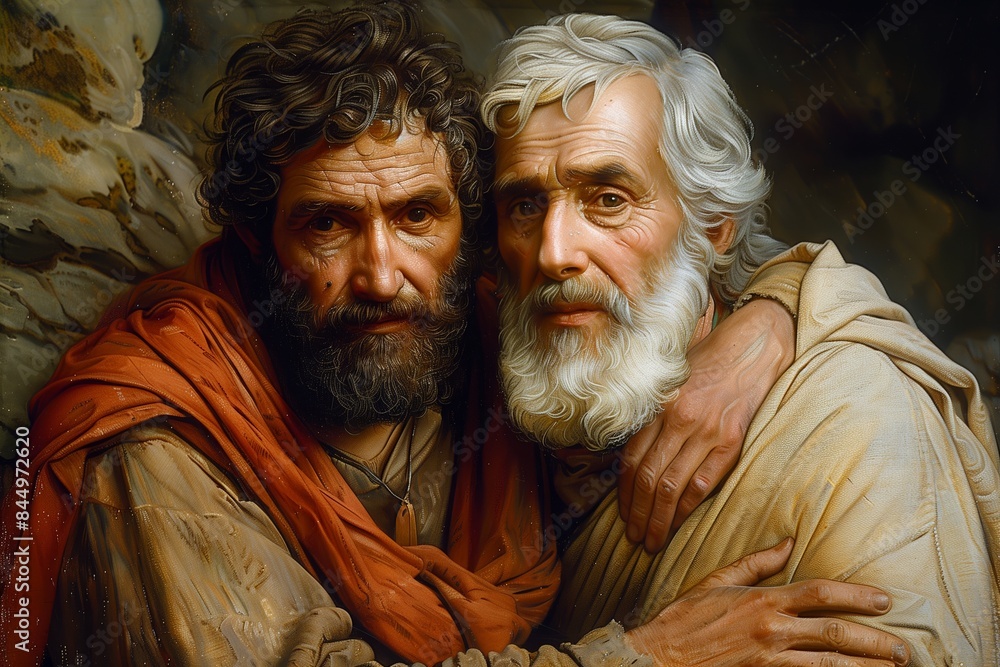 Helping Others: A Summary of the Good Samaritan Story Stock Photo ...