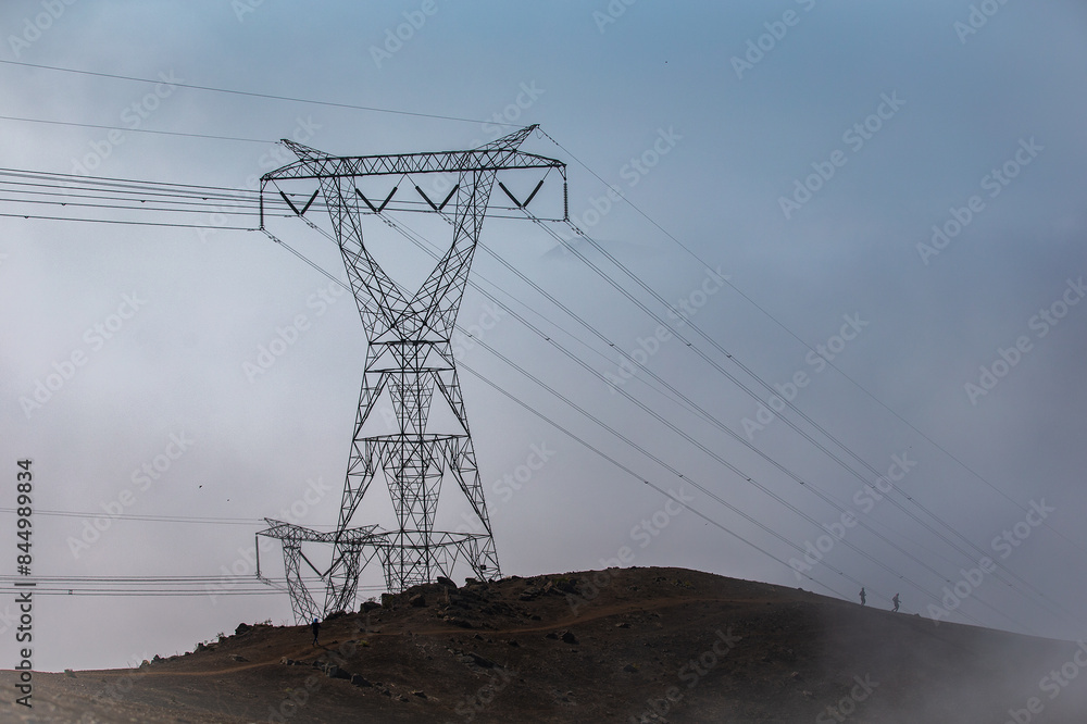 Electric power lines are an essential part of the electrical grid ...