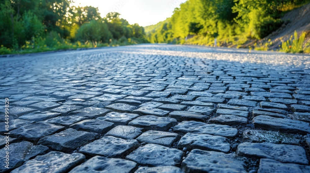 Road Construction and Paving Stones Essential Materials for Pavement ...