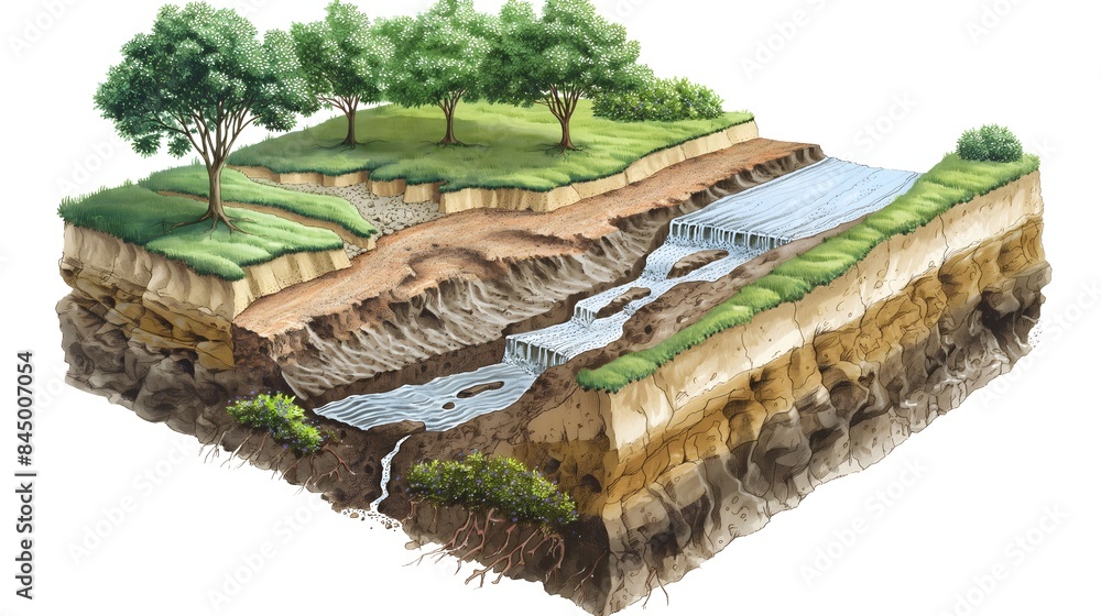5. Picture a conceptual diagram illustrating the impact of soil ...