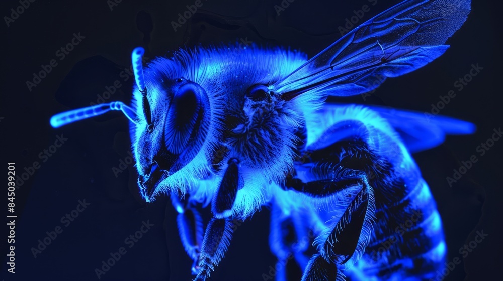 ultraviolet light to capture details that are not visible under normal ...