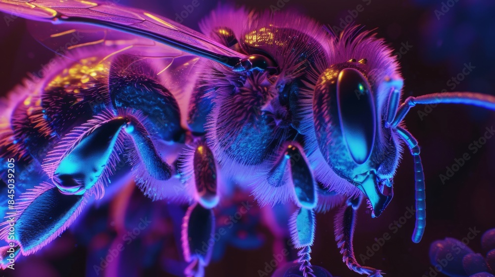 ultraviolet light to capture details that are not visible under normal ...