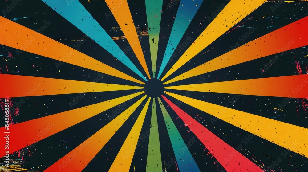 Abstract radial sun burst background,Starburst style shapes Stripes in ...