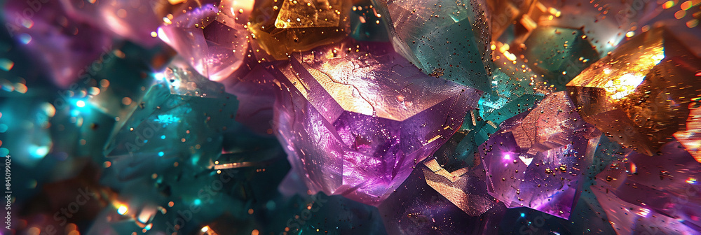 Explore the shimmering beauty of a photonic crystal, where light bends ...