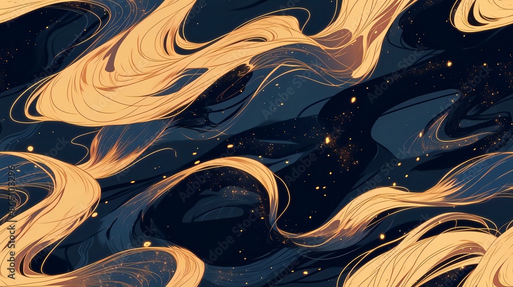 Organic Waves - Organic wave forms blending into each other. Amazing ...