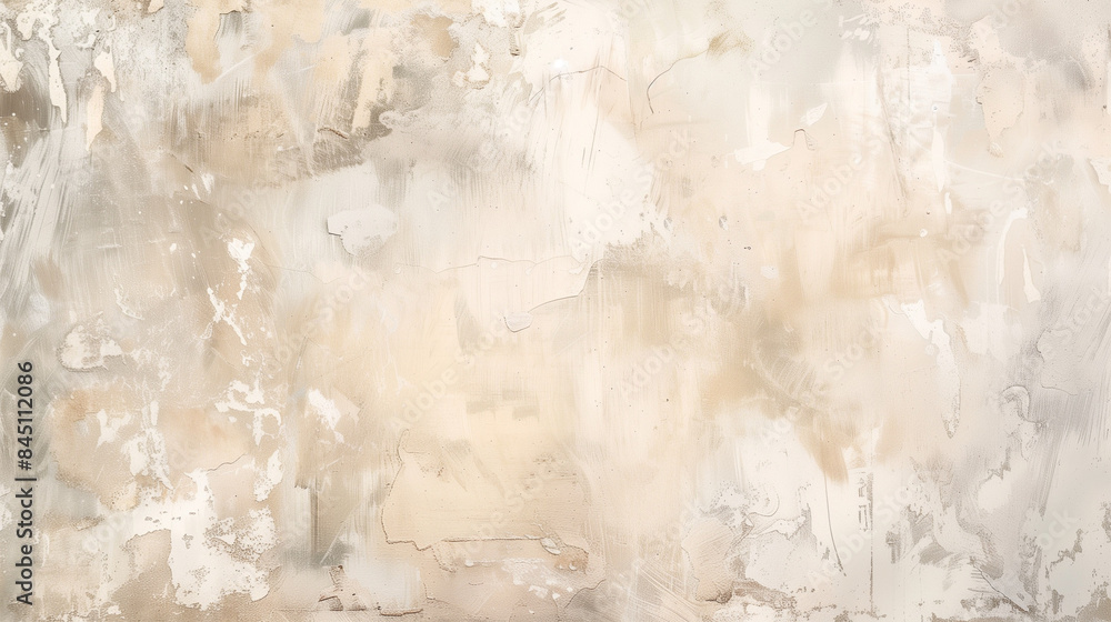 Rustic Textured Wall with Neutral Pastels Color Washing Technique ...