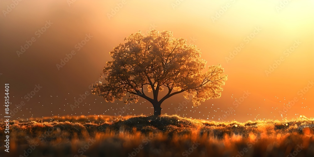 Front view animation of a flat design family tree in a complementary ...