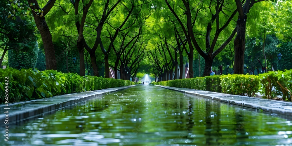 Sustainable urban water management with treelined streets and green ...