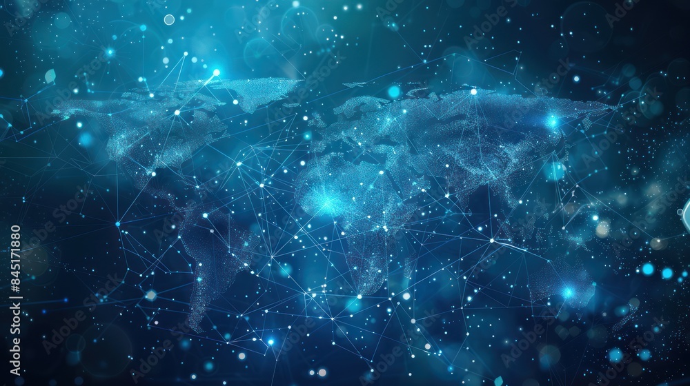 Visualize the concept of globalization with a striking stock photo ...