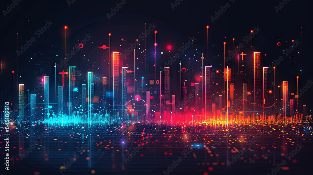 Marketing Analytics Bar Chart Presentation Of Premium Quality Design Layout For Business Data