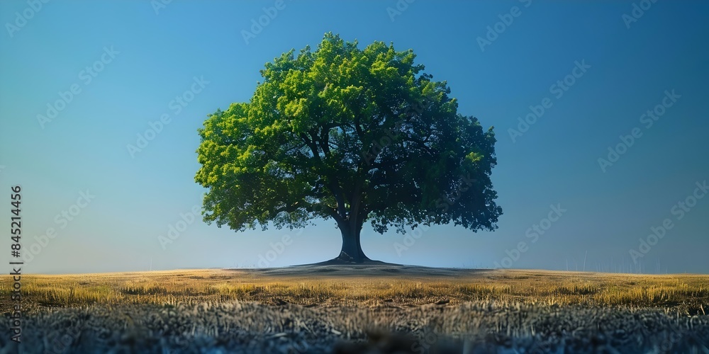 Beautiful family tree with generations displayed on a simple backdrop ...