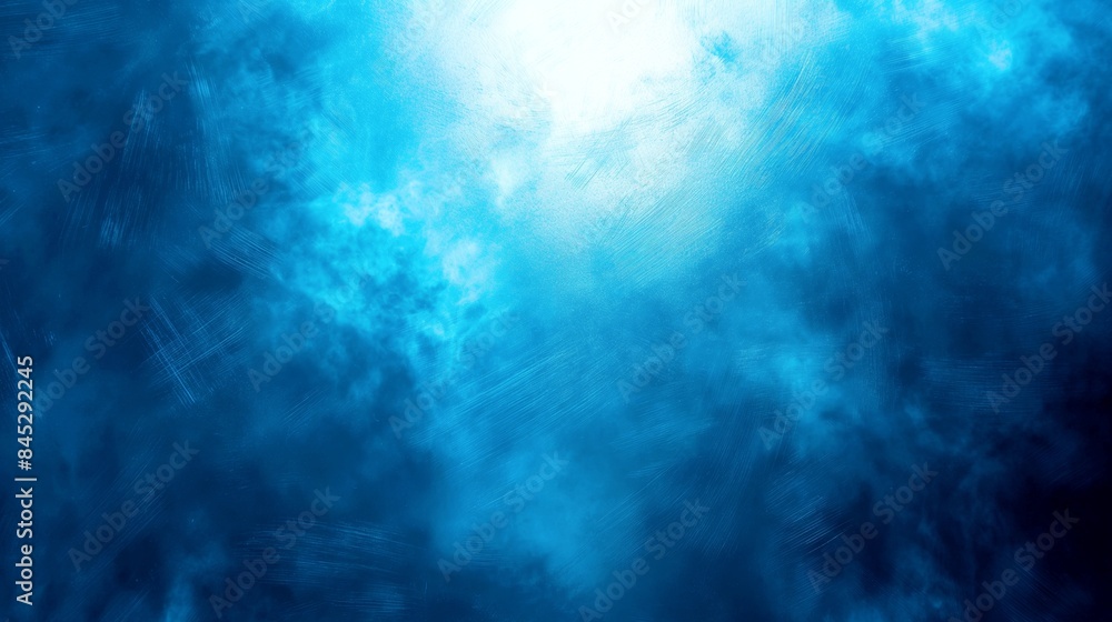 Abstract blue texture with light and dark gradients resembling water or ...