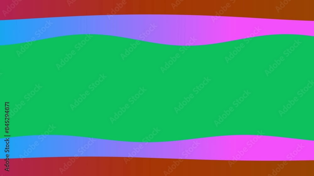 Line bubble burst exploding 2D animation intro titleswave warp gradient ...