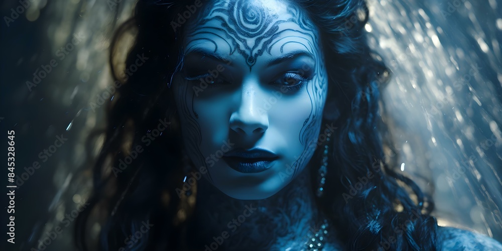 Significance of the Blue-Skinned Shiva in Hinduism. Concept Hinduism ...