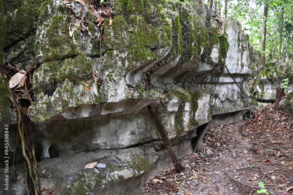 Bau, Malaysia - June 10 2024: The Paku Rock Maze Garden of Borneo ...