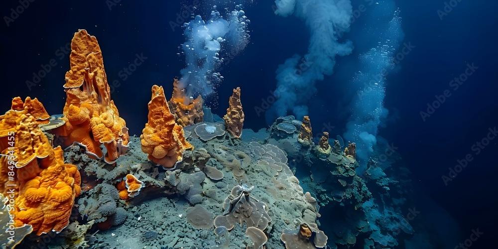 Deepsea creatures adapt to extreme conditions in thermal vents for ...