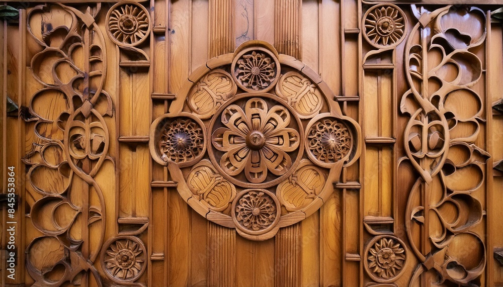 door in the garden, wallpaper church of st john the baptist, close up ...
