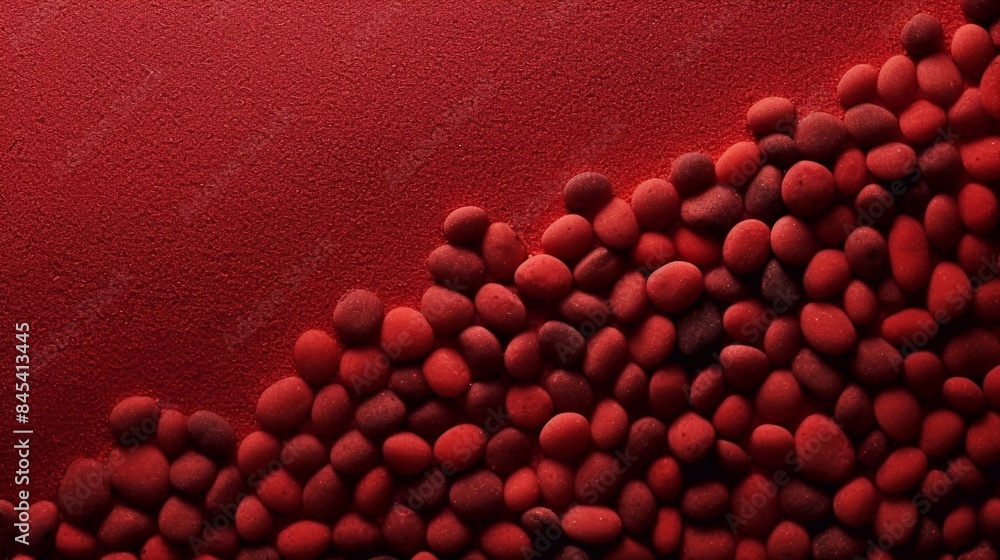 A vibrant red textured background featuring a gradient effect from fine ...