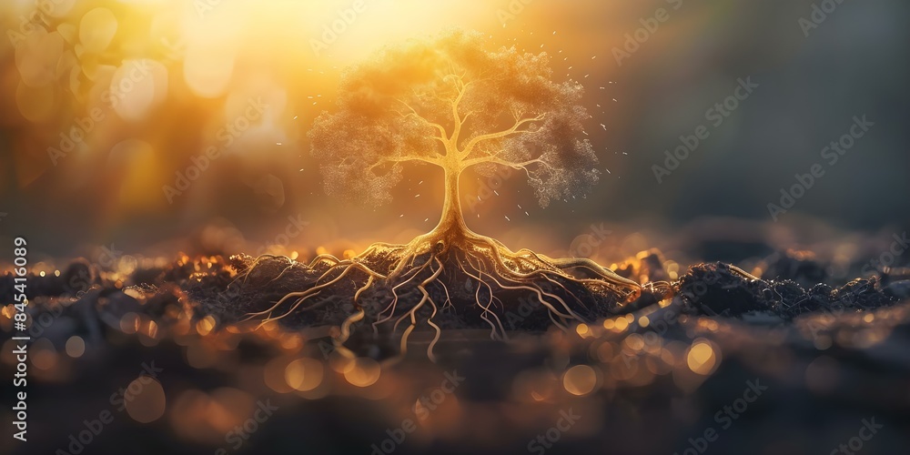 Family Tree Chart Tracing Lineage Through Symbolic Tree Branches for ...