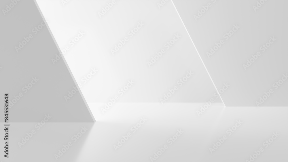 Abstract Futuristic empty floor and room Sci-Fi Corridor With light for ...