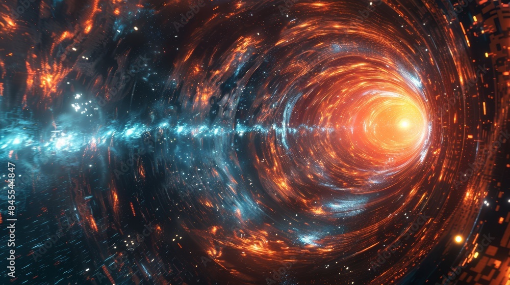 Virtual Vortex: Plunge into the swirling depths of a virtual vortex ...