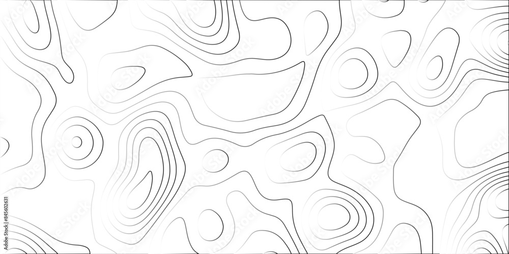 Abstract lines background. Contour maps. Vector illustration. The ...