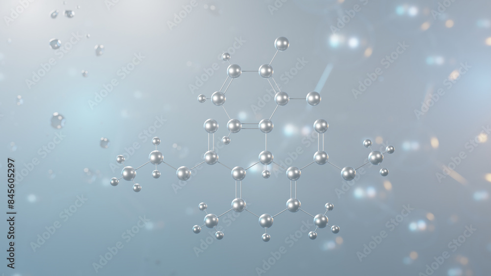 felodipine molecular structure, 3d model molecule, calcium channel ...