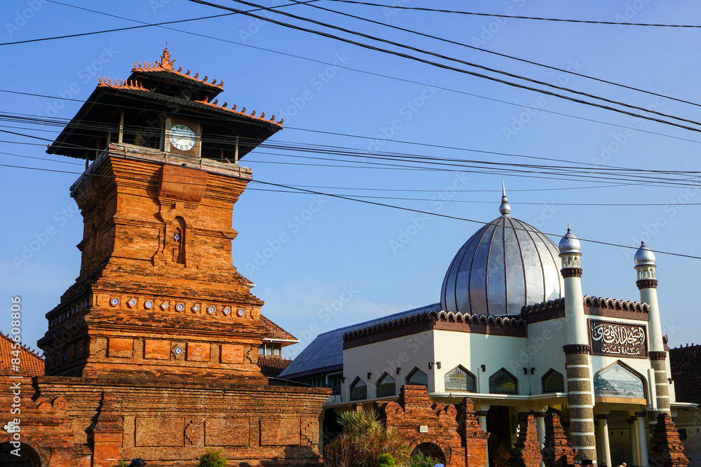 The name of the Menara Kudus Mosque. This mosque is a legacy of one of ...