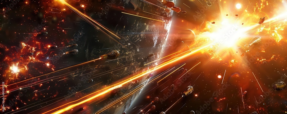 Earths planetary defense system, laser cannons aiming at Apophis ...