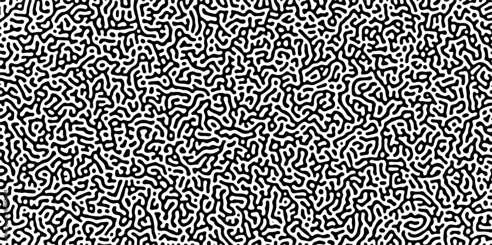 Abstract truing organic wallpaper Turing reaction diffusion monochrome ...